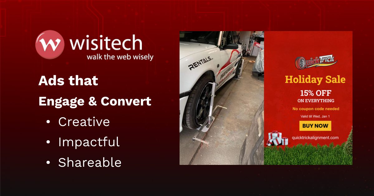 Wisitech Display Ads Portfolio | Banner & Campaign Work